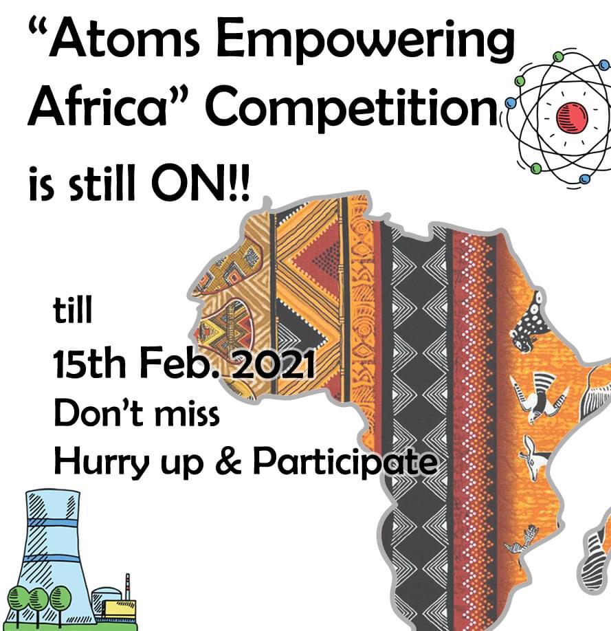 New Deadline For “Atoms Empowering Africa” Online Video Competition ...