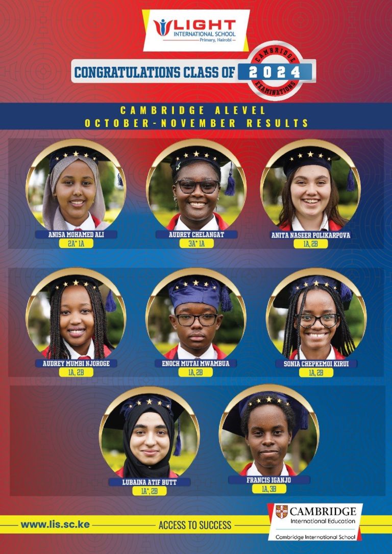 Light Group Of Schools Celebrates Outstanding KCSE And Cambridge Exam ...
